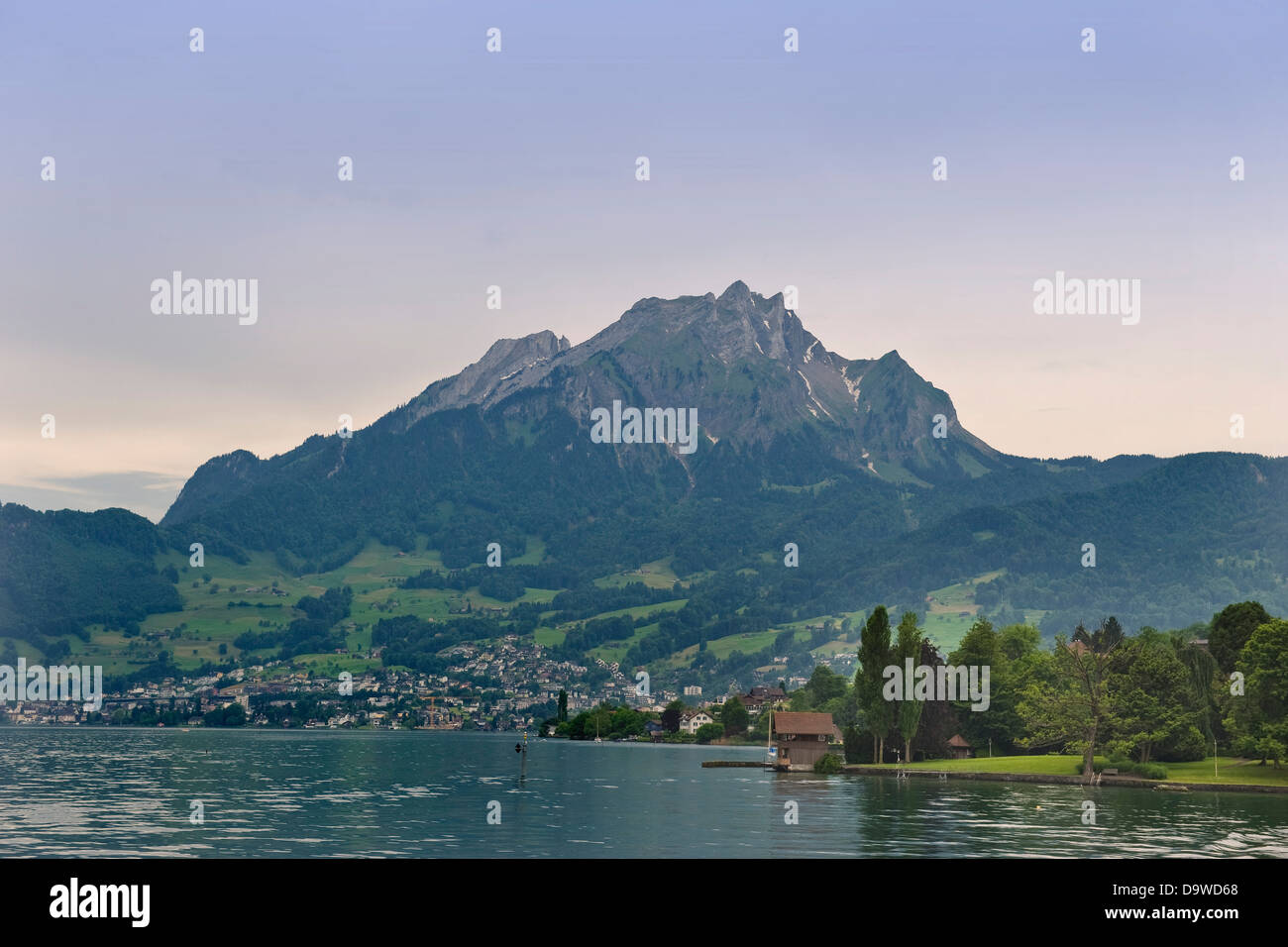 Switzerland, Lucerne lake, landscape Stock Photo - Alamy