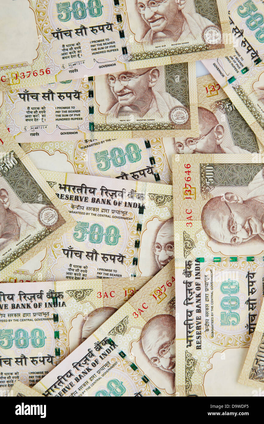 Indian rupee notes hi-res stock photography and images - Alamy