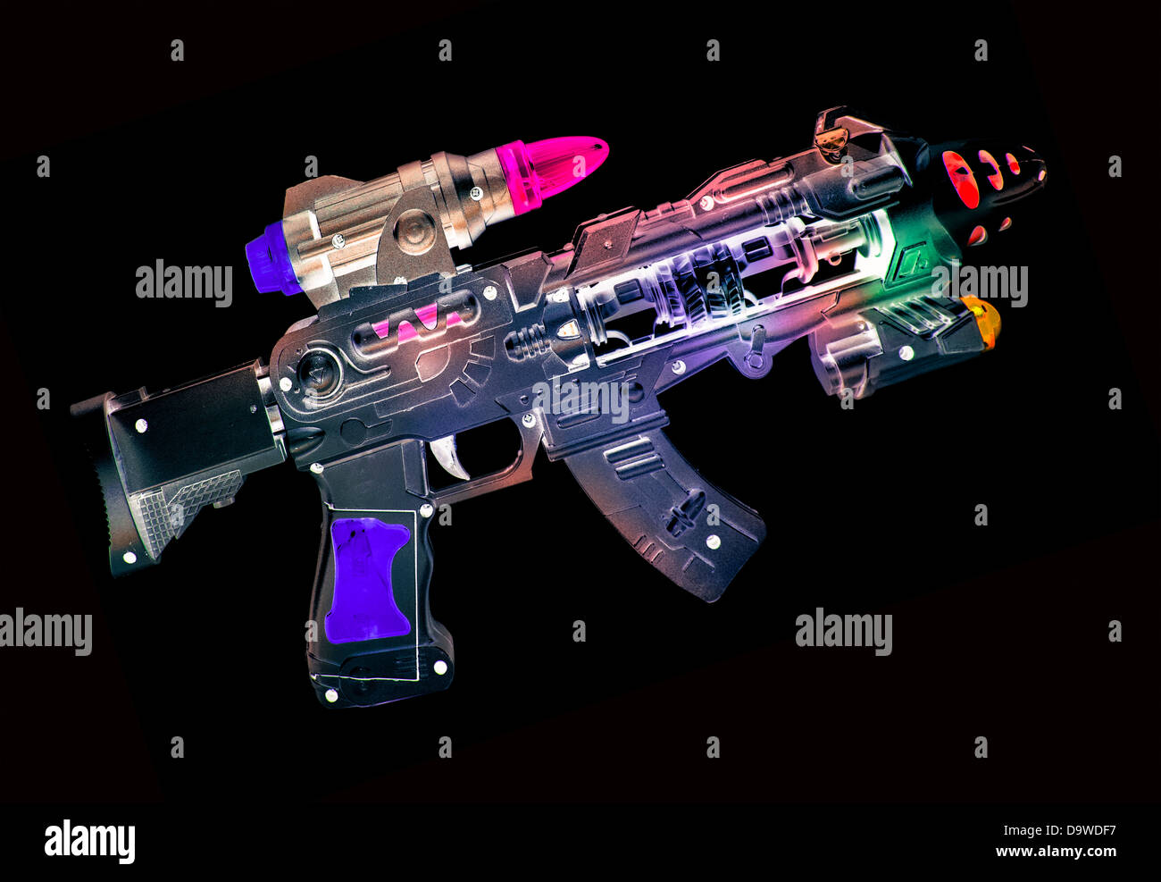retro toy ray gun Stock Photo - Alamy
