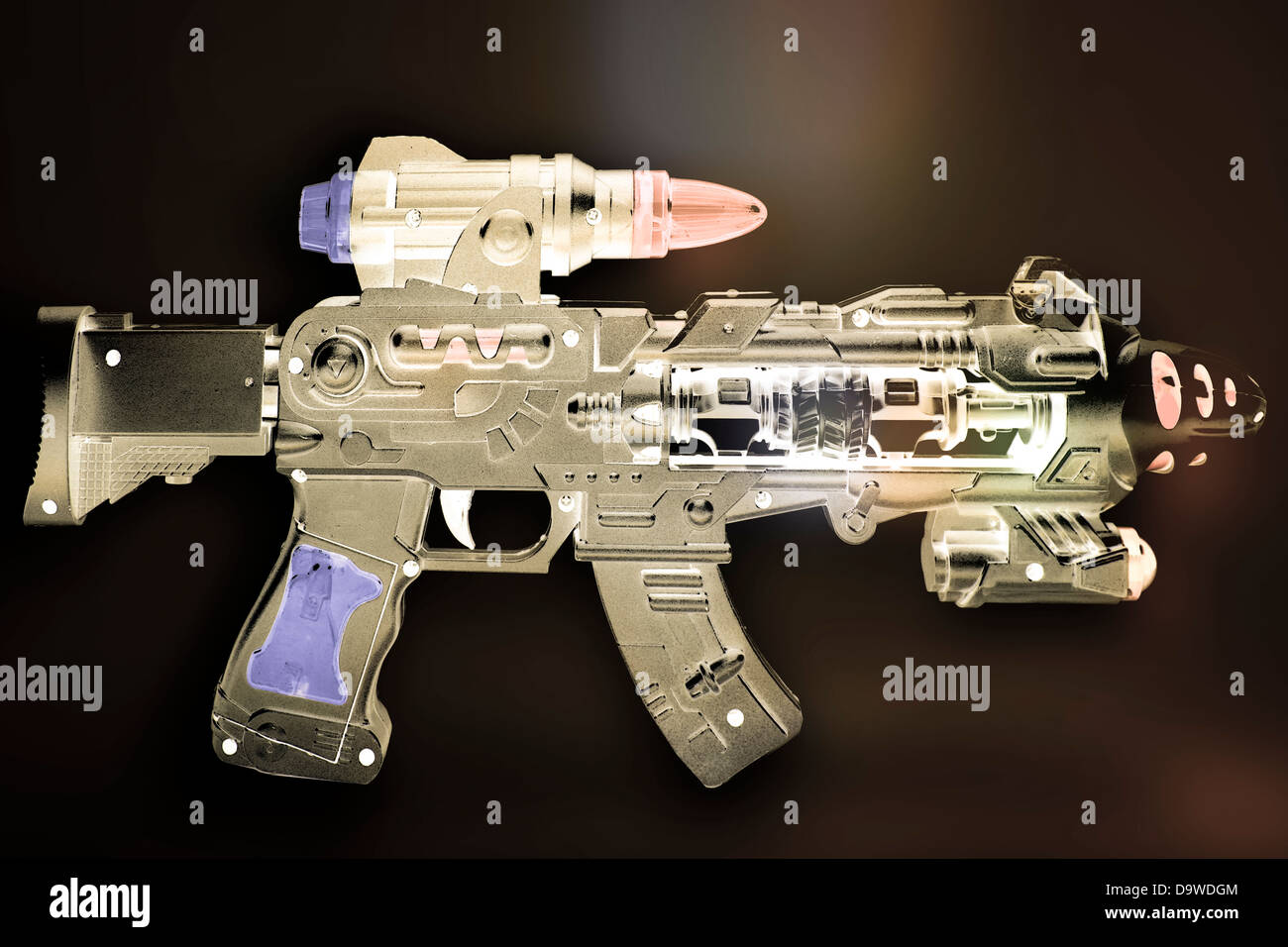 retro ray gun Stock Photo - Alamy