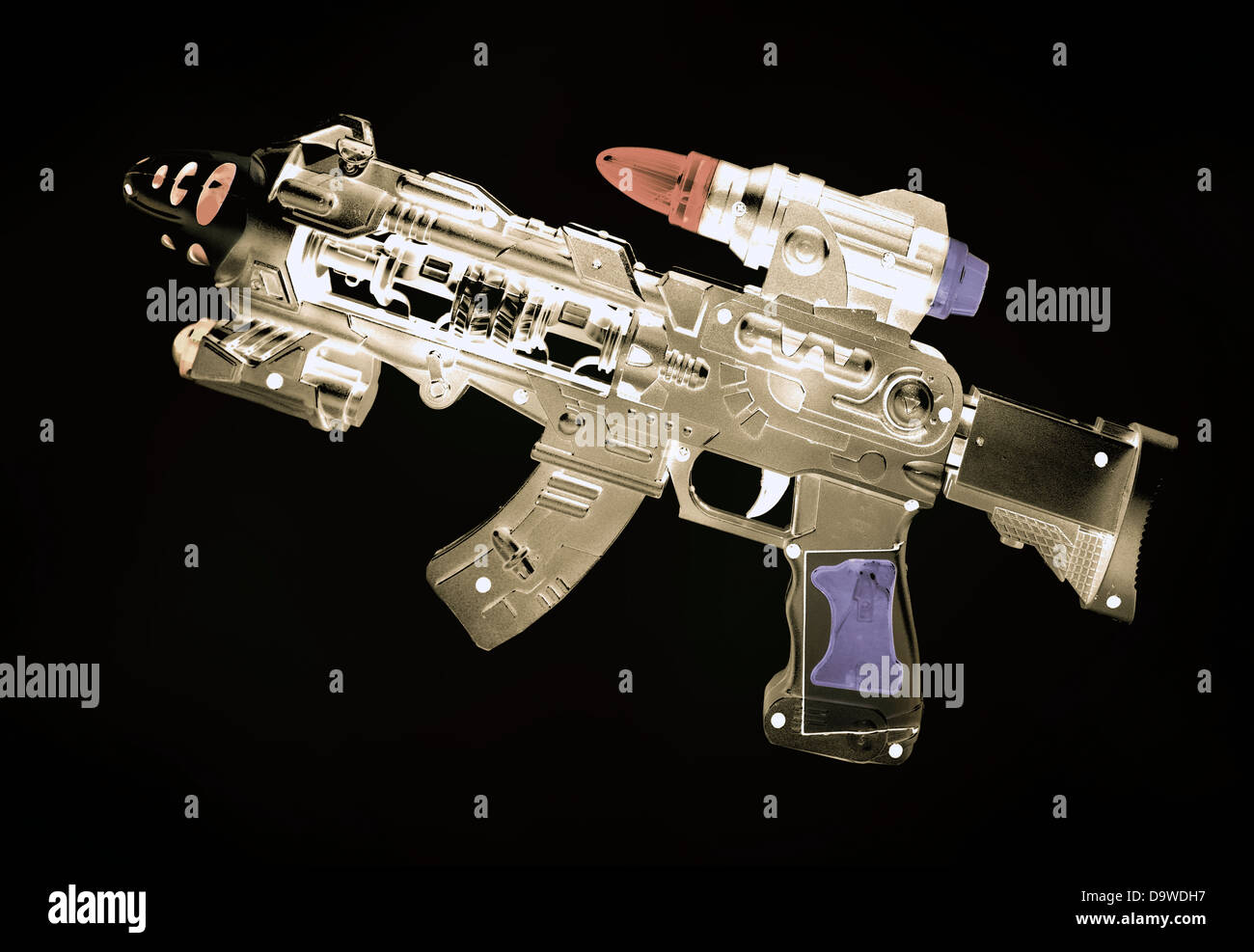 retro toy ray gun Stock Photo - Alamy