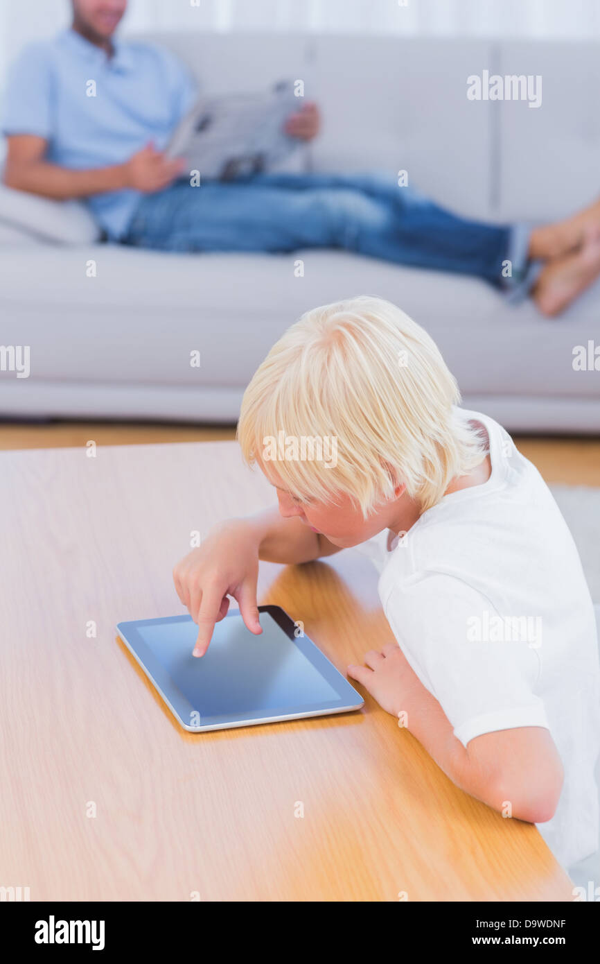 Child tablet table hi-res stock photography and images - Alamy