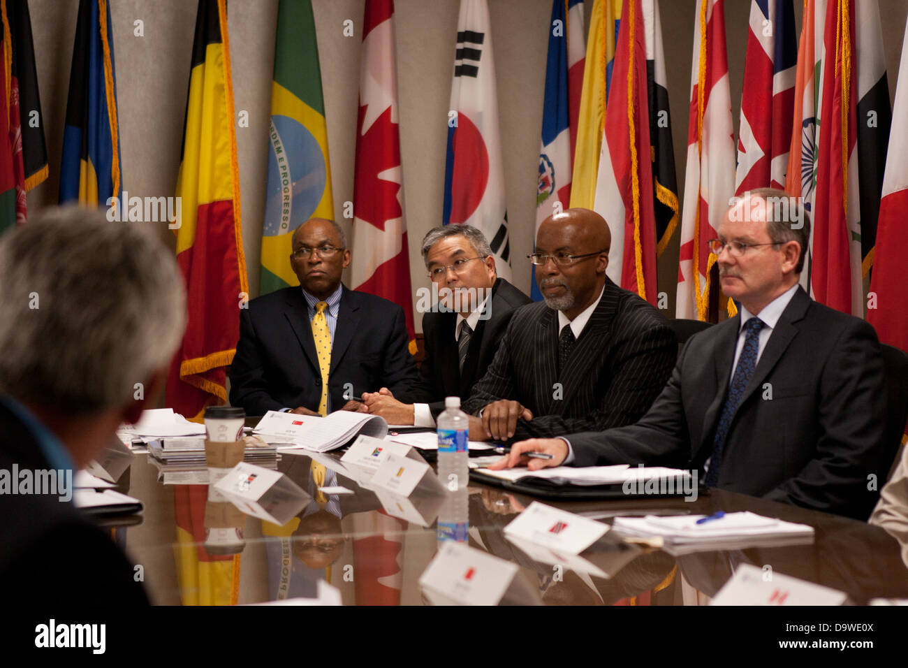 This image features a meeting between the Commissioner and Customs and ...