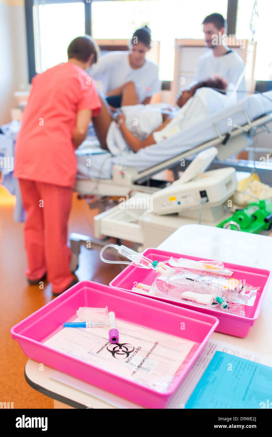 Preparation before delivery. Obstetrics and gynaecology department ...