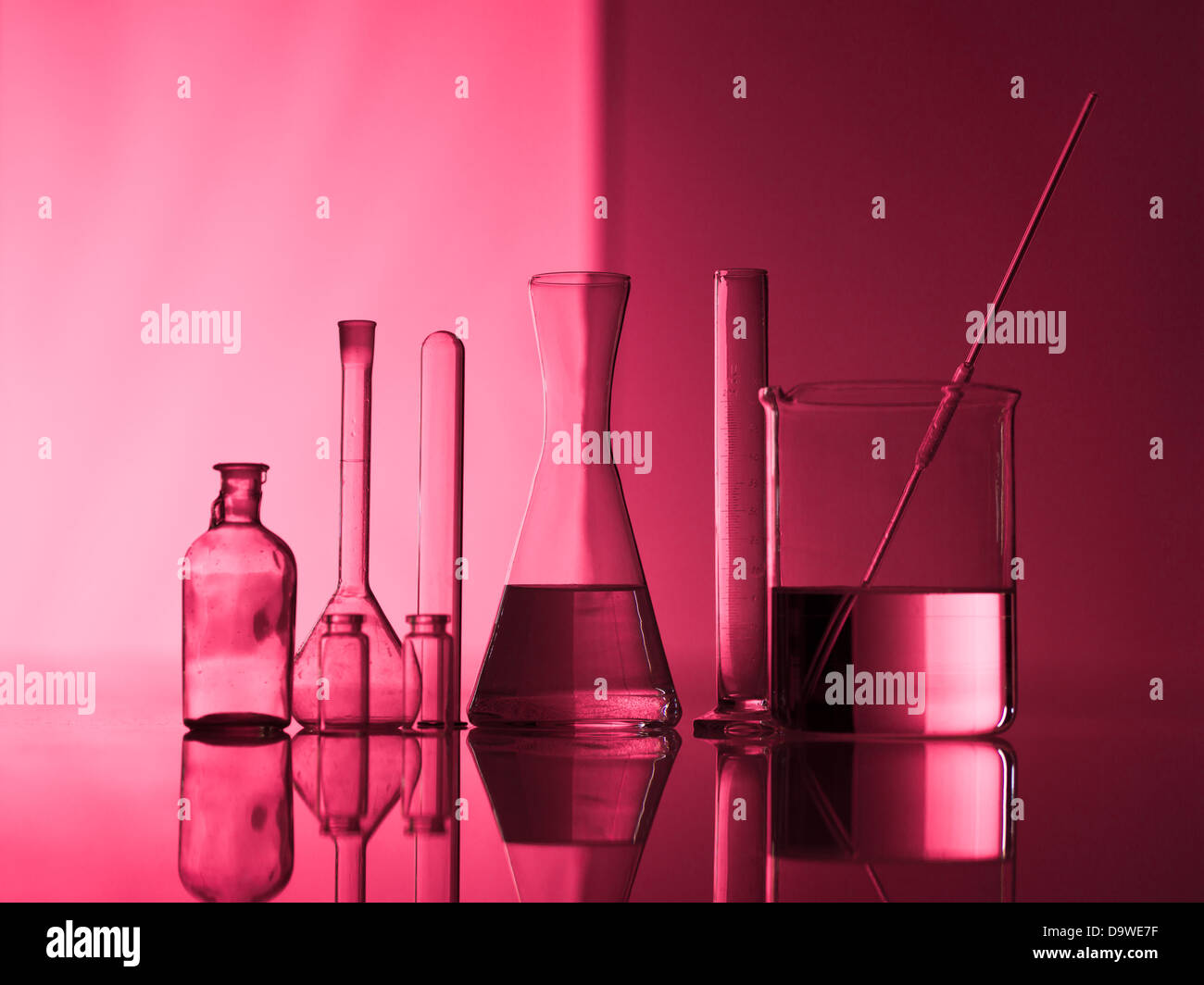 Light and dark red background with nine different labware: Berzelius ...