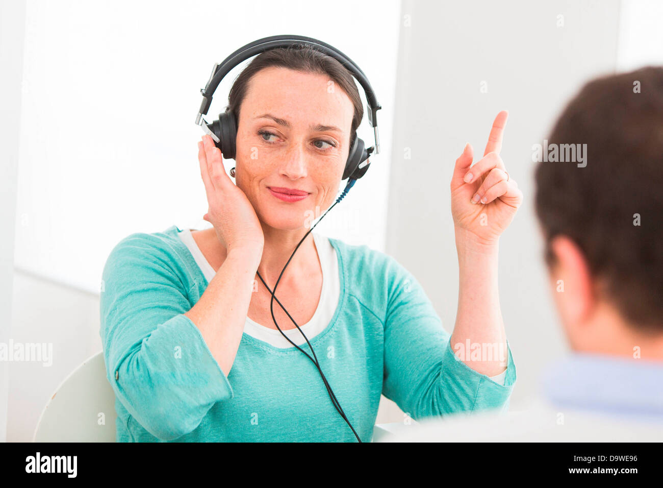 Audiometry hi-res stock photography and images - Alamy