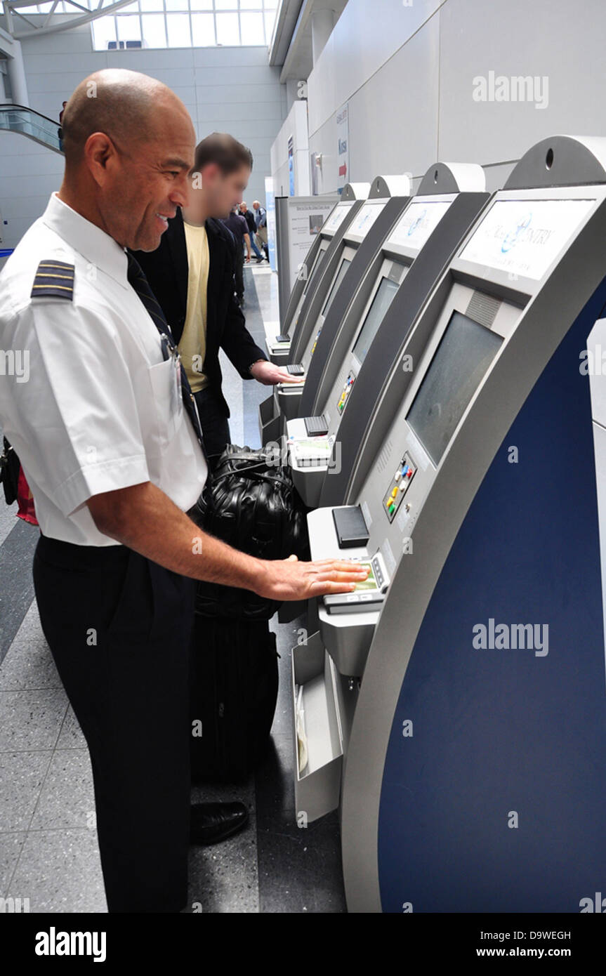 The Global Entry Kiosk is part of the U.S. Customs and Border ...