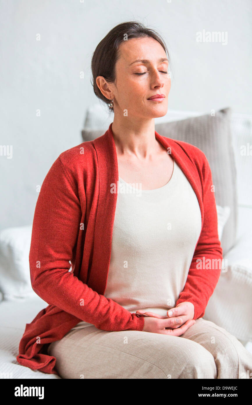 Chakra breathing hi-res stock photography and images - Alamy