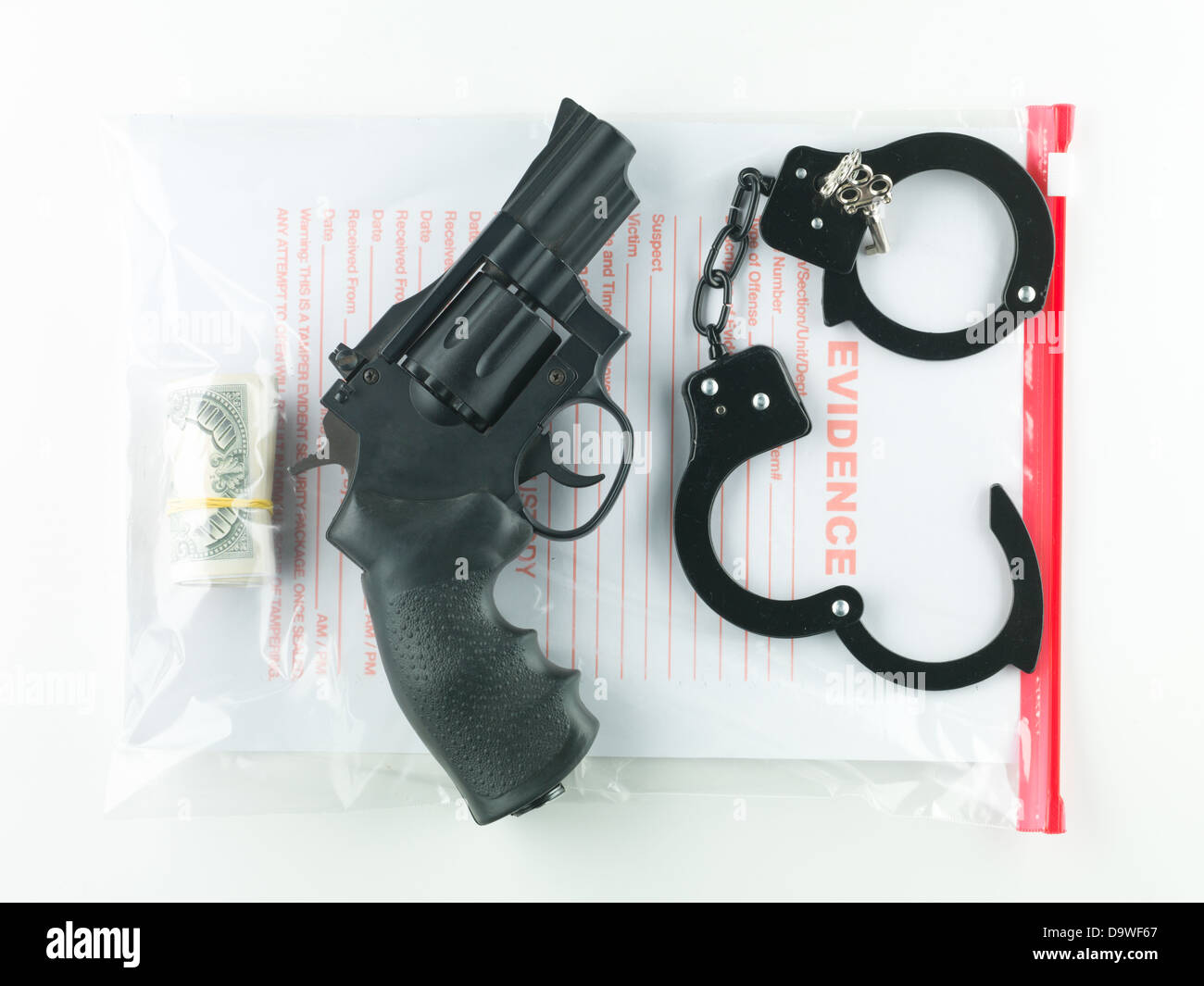 Police evidence bag hi-res stock photography and images - Alamy