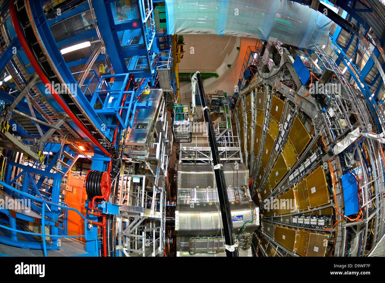 Switzerland, Geneva, ATLAS Cavern, CERN Stock Photo - Alamy