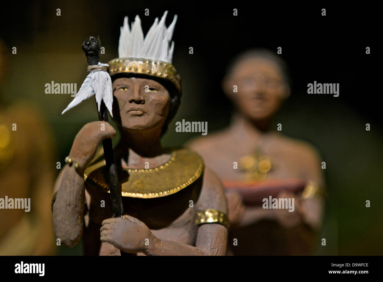 Costa Rica San Jose Pre-Columbian Gold Museum Figurine political and ...