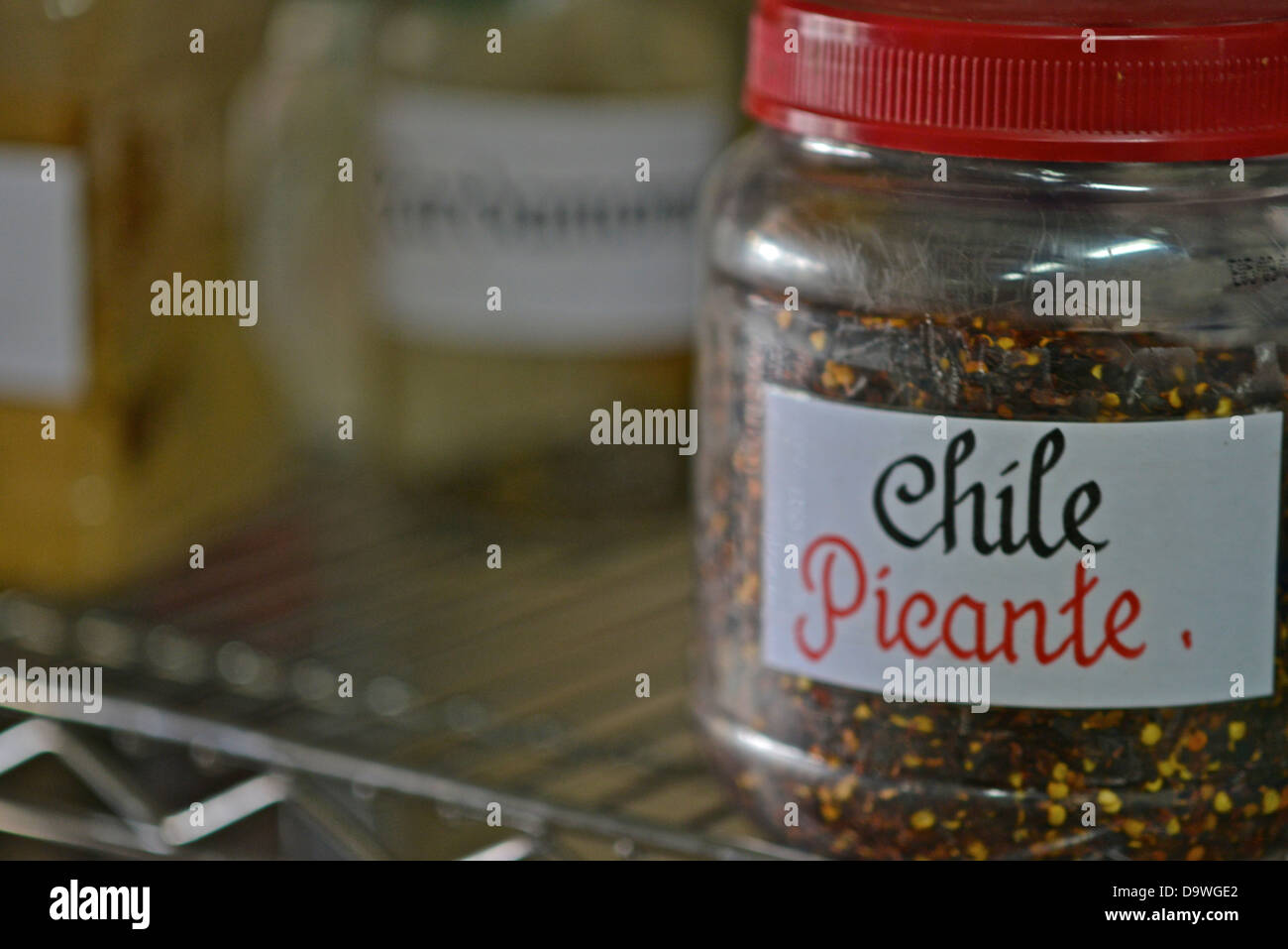 Costa Rica, Spicy chile spice, Sibu Organic Chocolate Workshop Stock ...