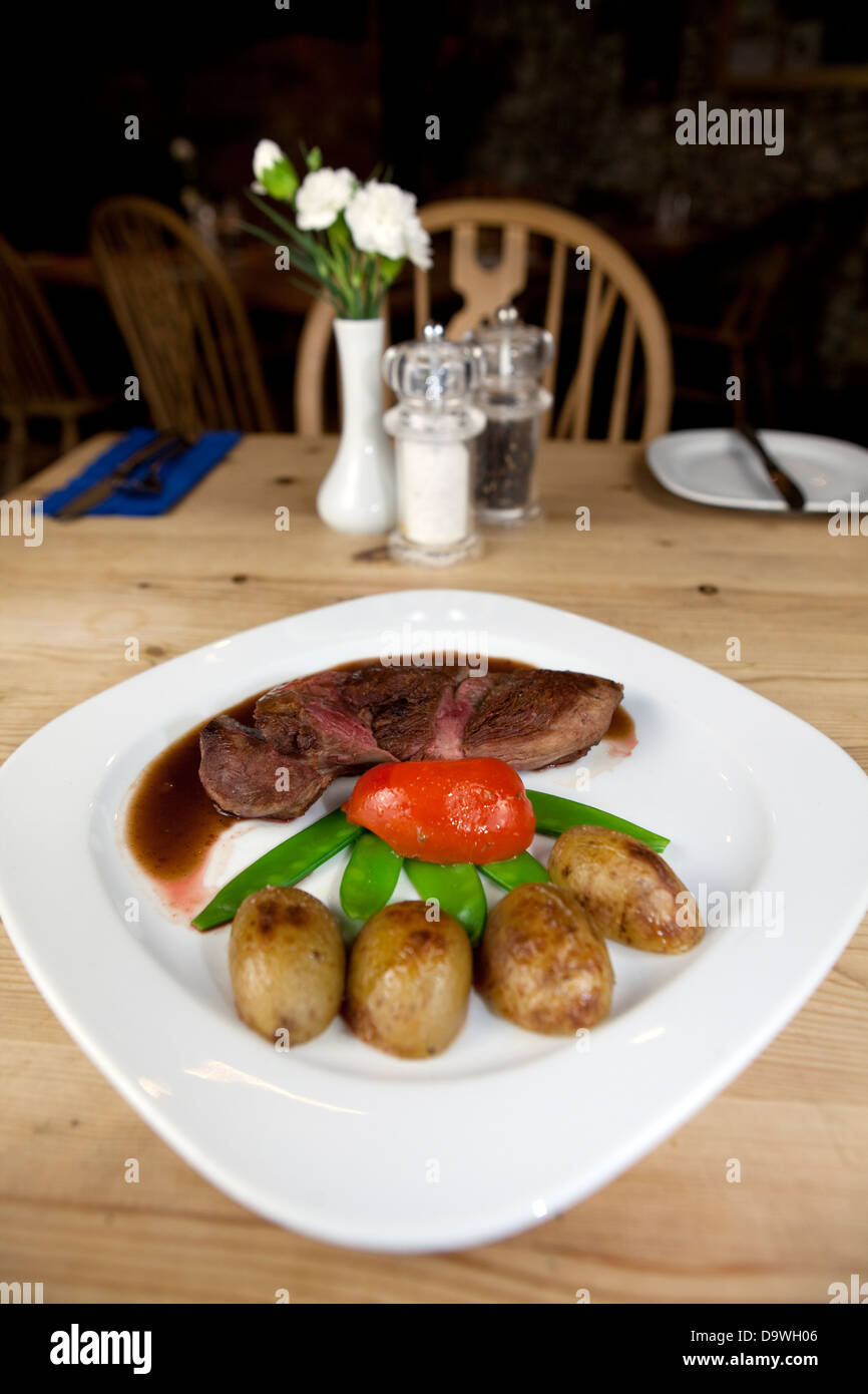 Roast Beef dinner Stock Photo - Alamy
