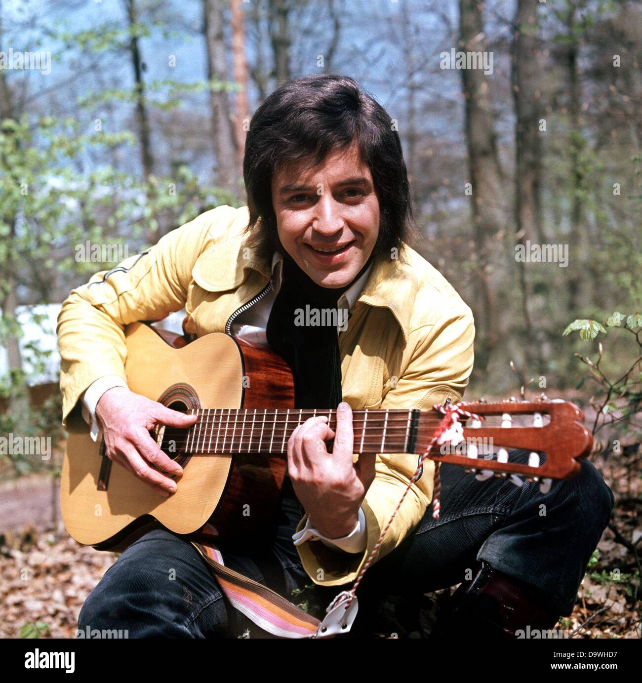 Tony Marshall during the first years of his career, photographed in ...
