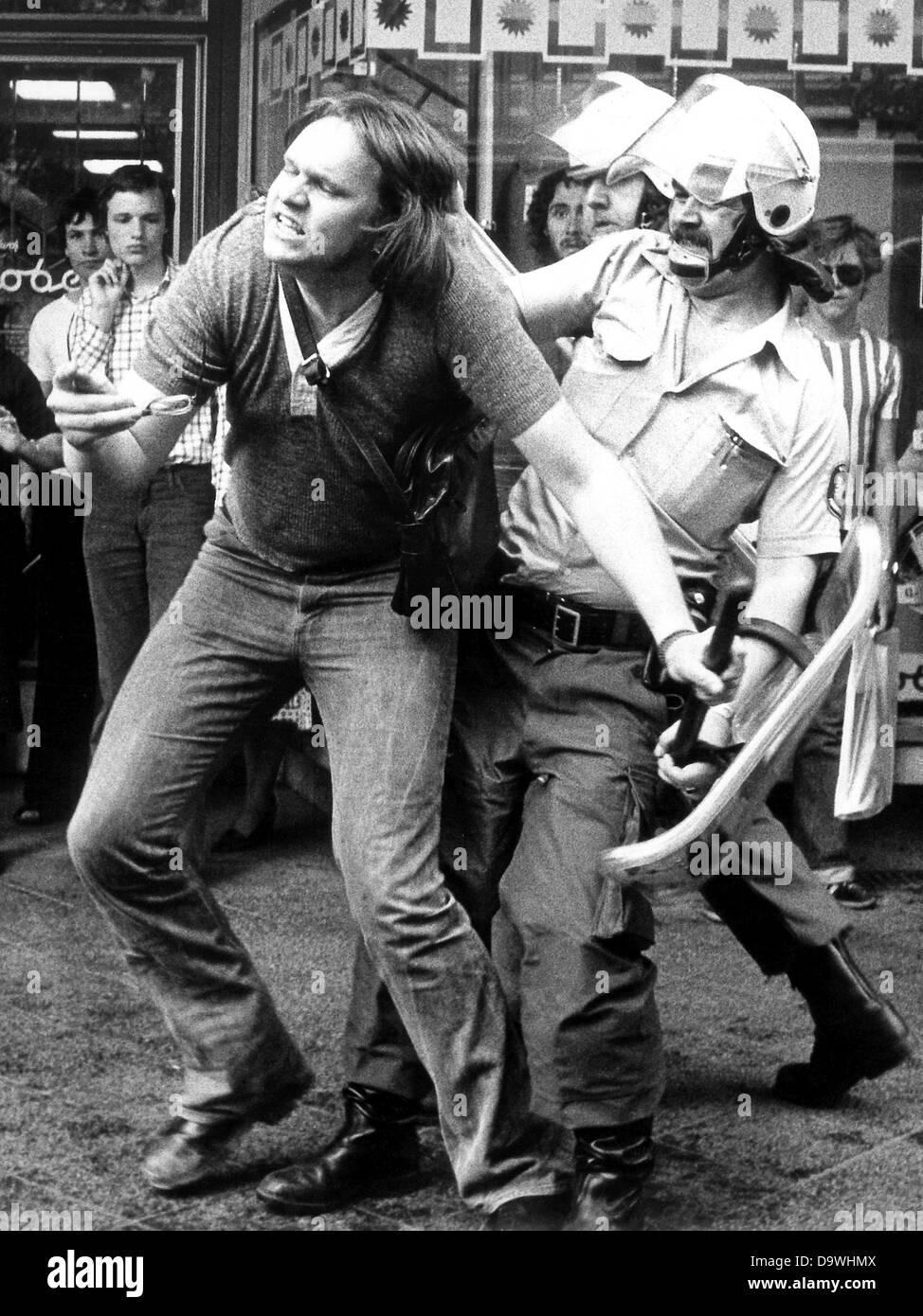 Demonstrators and police have one of the "most brutal conflicts" in the ...