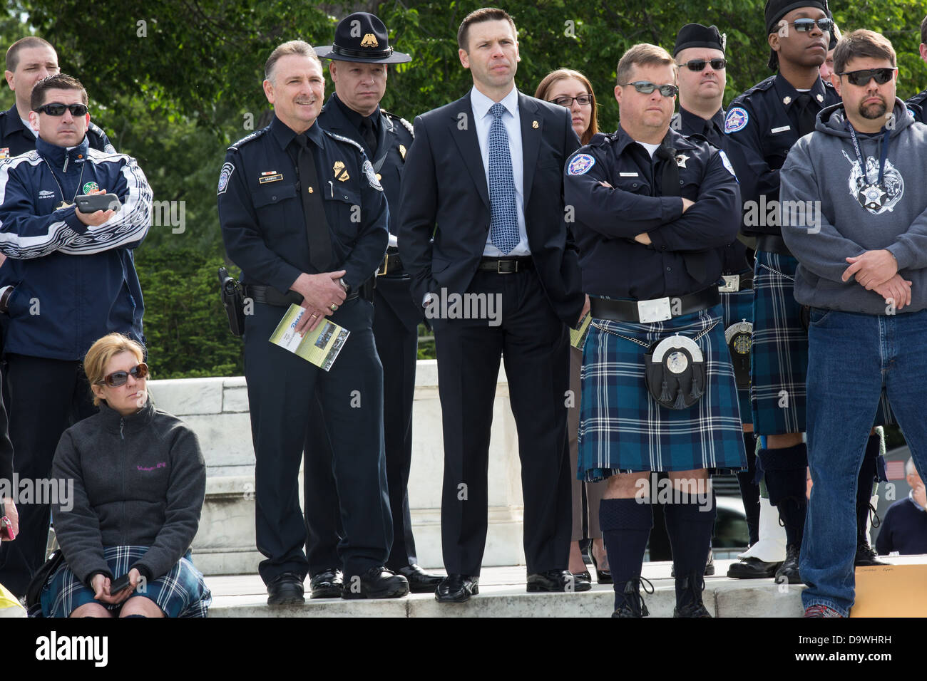 The Police Week 2013 Pipes & Drum Competition, hosted by U.S. Customs ...