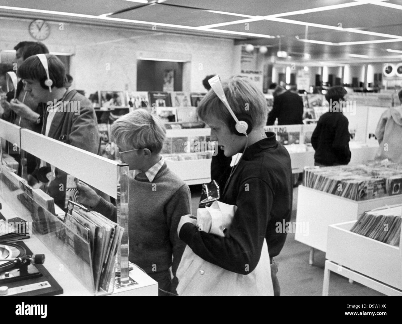 Record Store 1970s
