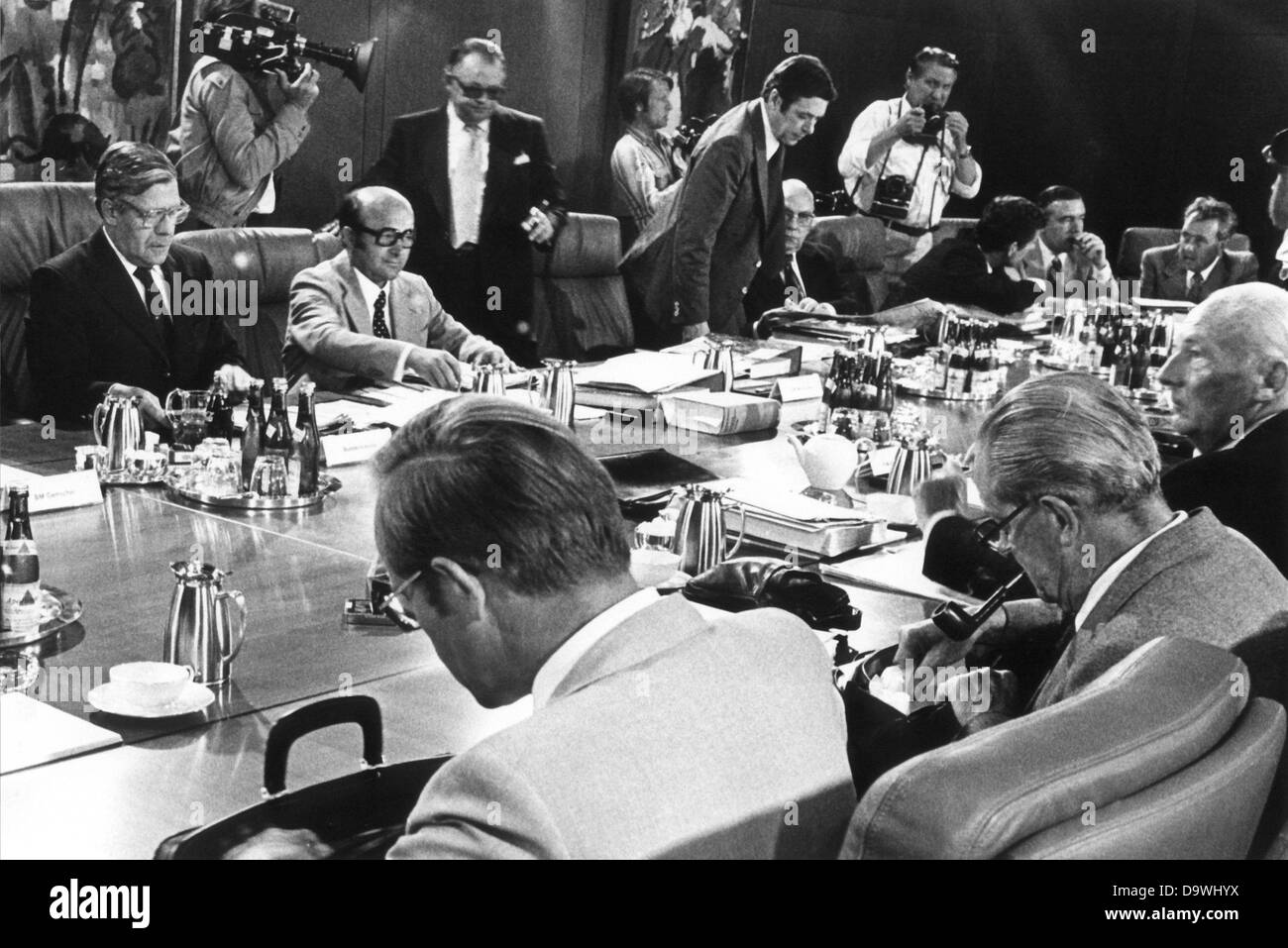 The federal cabinet meets on the 26th of July in 1978 for talks about ...