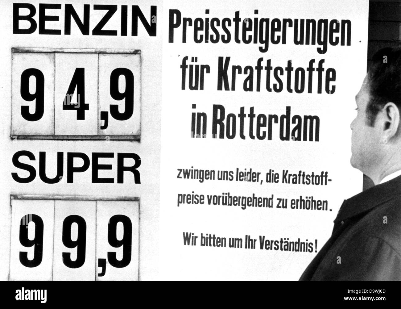 Sign reads in on Black and White Stock Photos & Images - Alamy