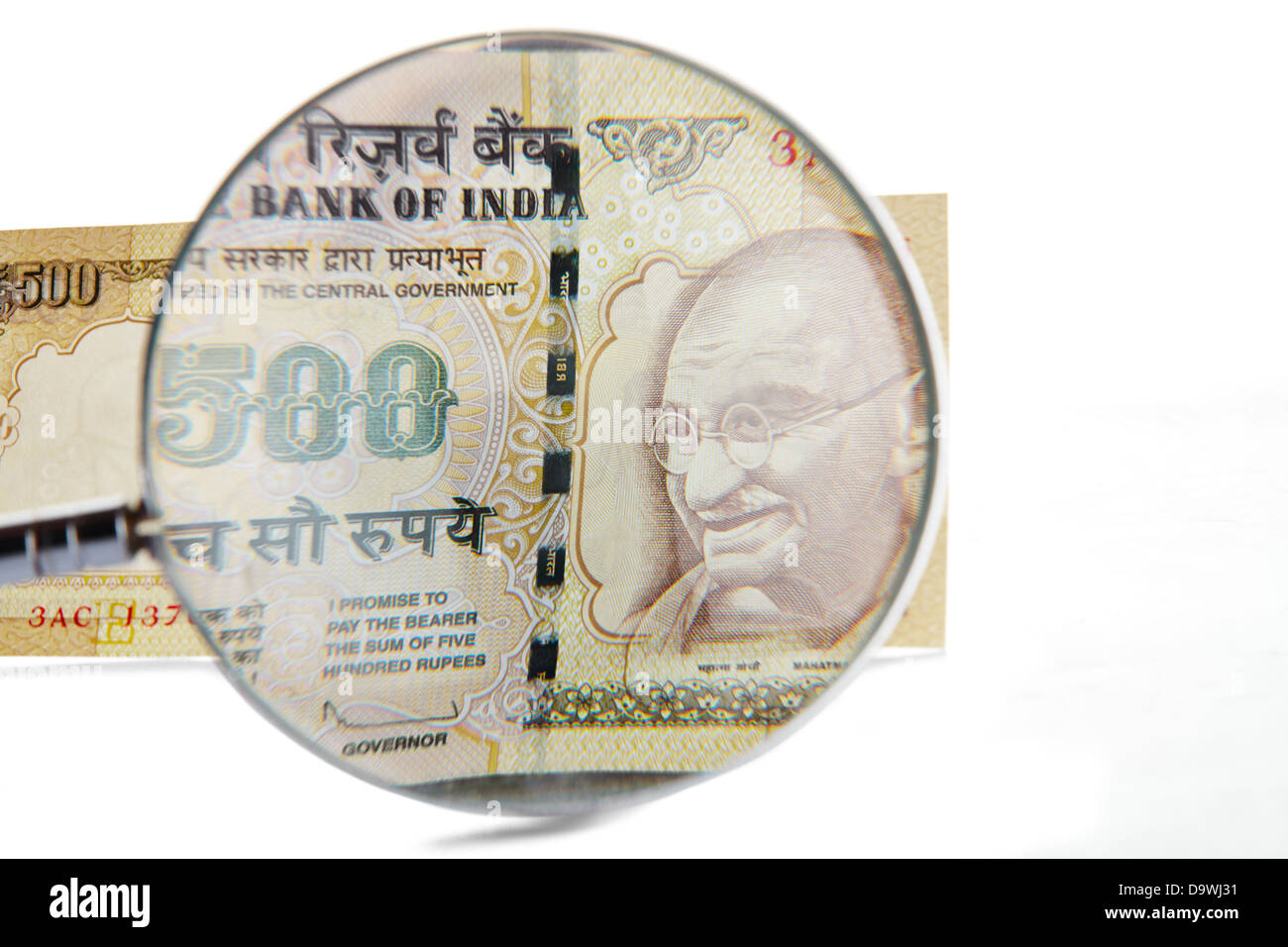500 rupee banknote hi-res stock photography and images - Alamy