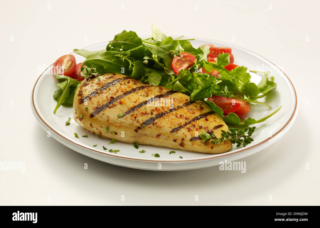 boneless chicken plate Stock Photo - Alamy
