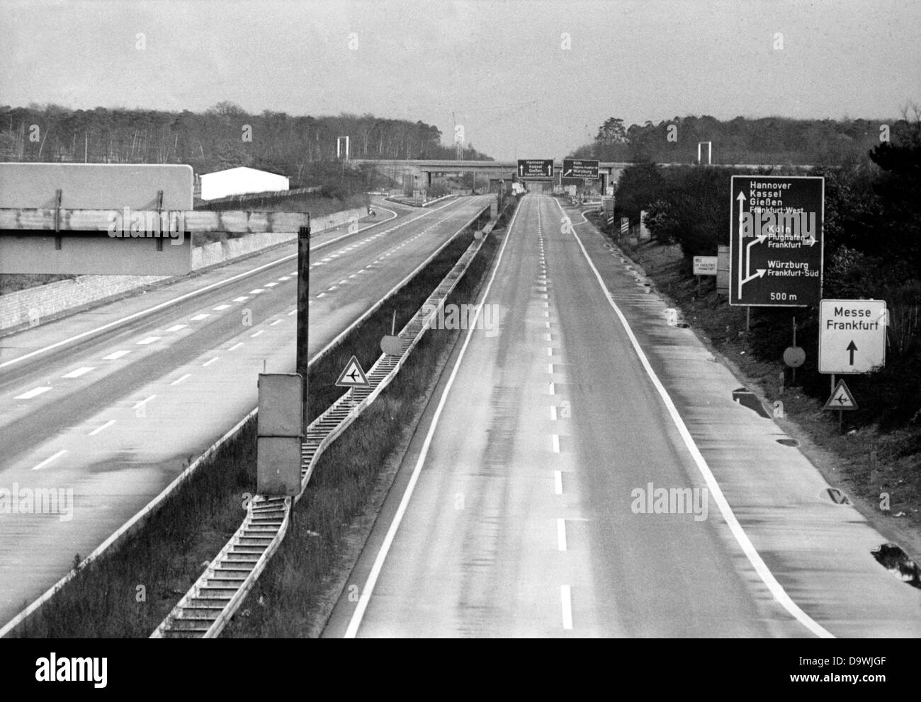 1970s highway Black and White Stock Photos & Images - Alamy