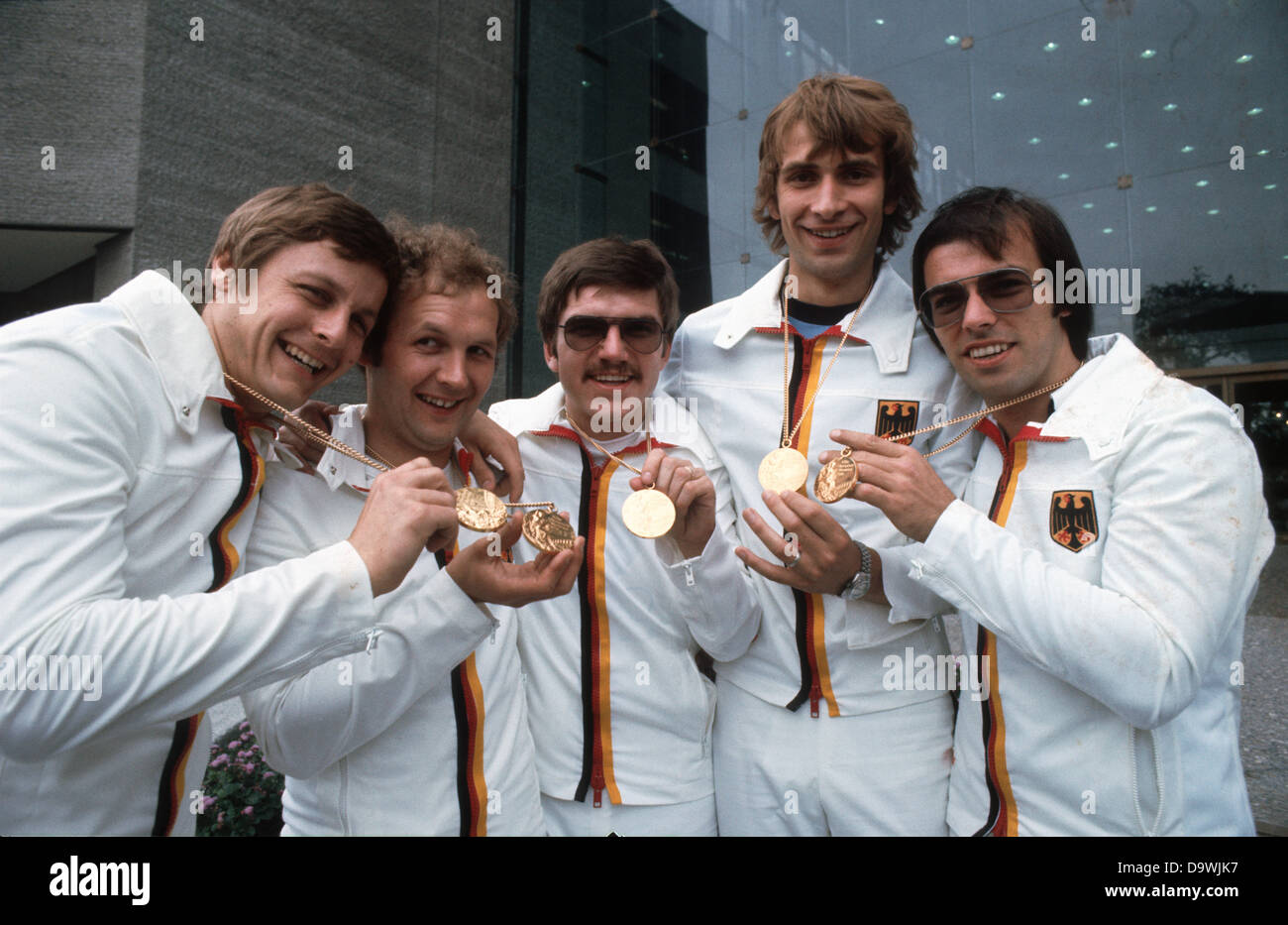 German foil-fencing with Erik Sens-Gorius, Harald Hein, Klaus Reichert ...