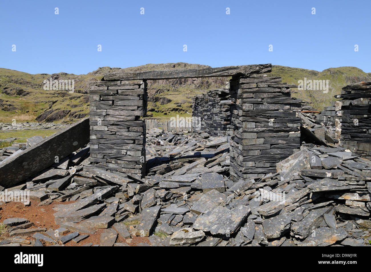 Croesor slate mines hi-res stock photography and images - Alamy