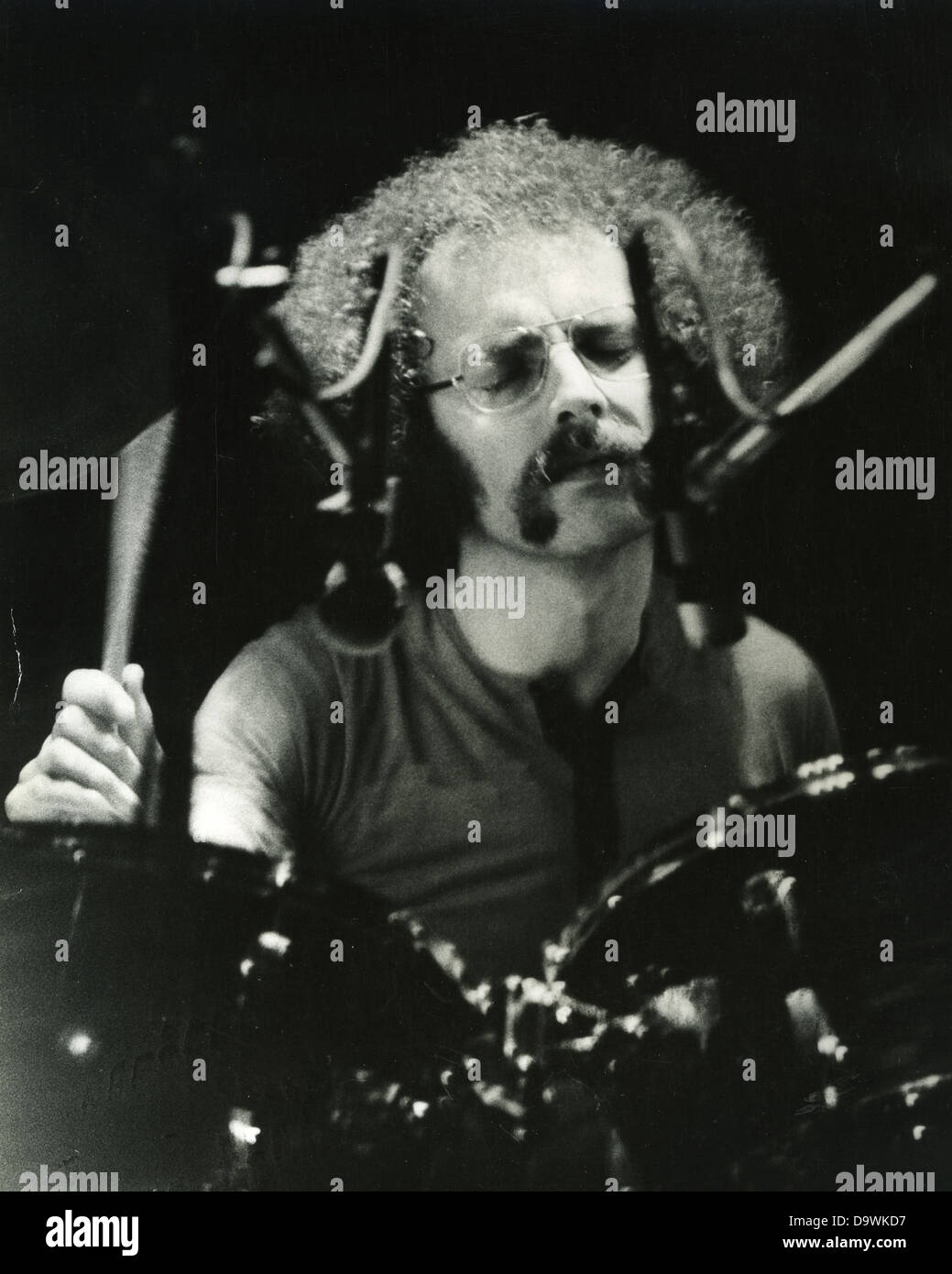 THE SOFT MACHINE UK pop group with John Marshall in February 1973 ...