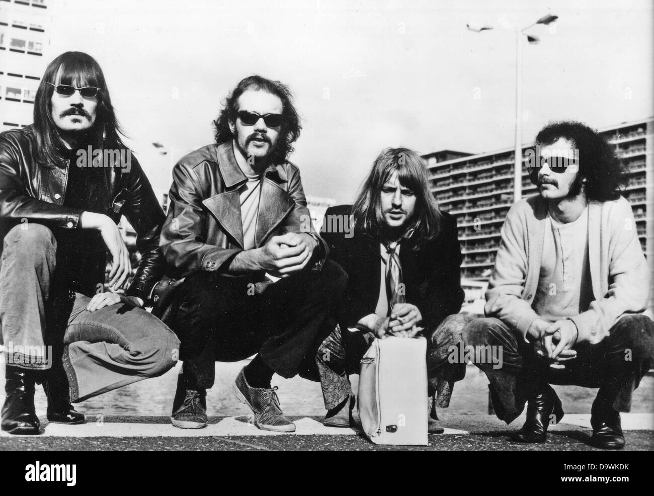 THE SOFT MACHINE UK pop group in 1970. From left: Mike Ratledge, Hugh ...