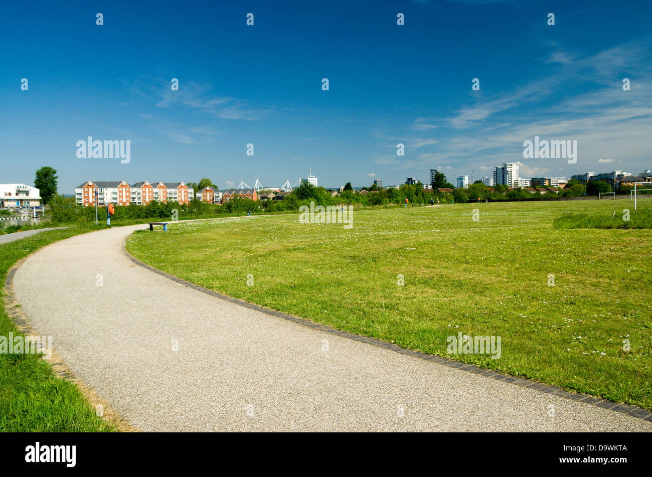 hamadryad park, cardiff bay, south wales Stock Photo - Alamy
