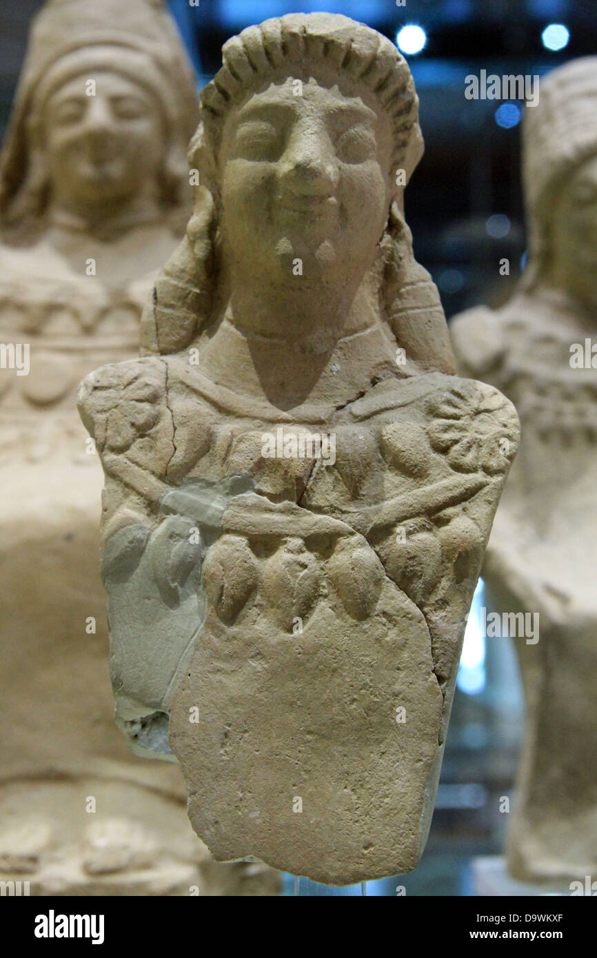 Artifacts on display in the Regional Archaeological Museum “Pietro ...