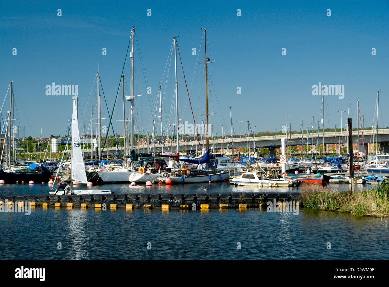 cardiff yacht club, cardiff bay, cardiff, wales Stock Photo - Alamy