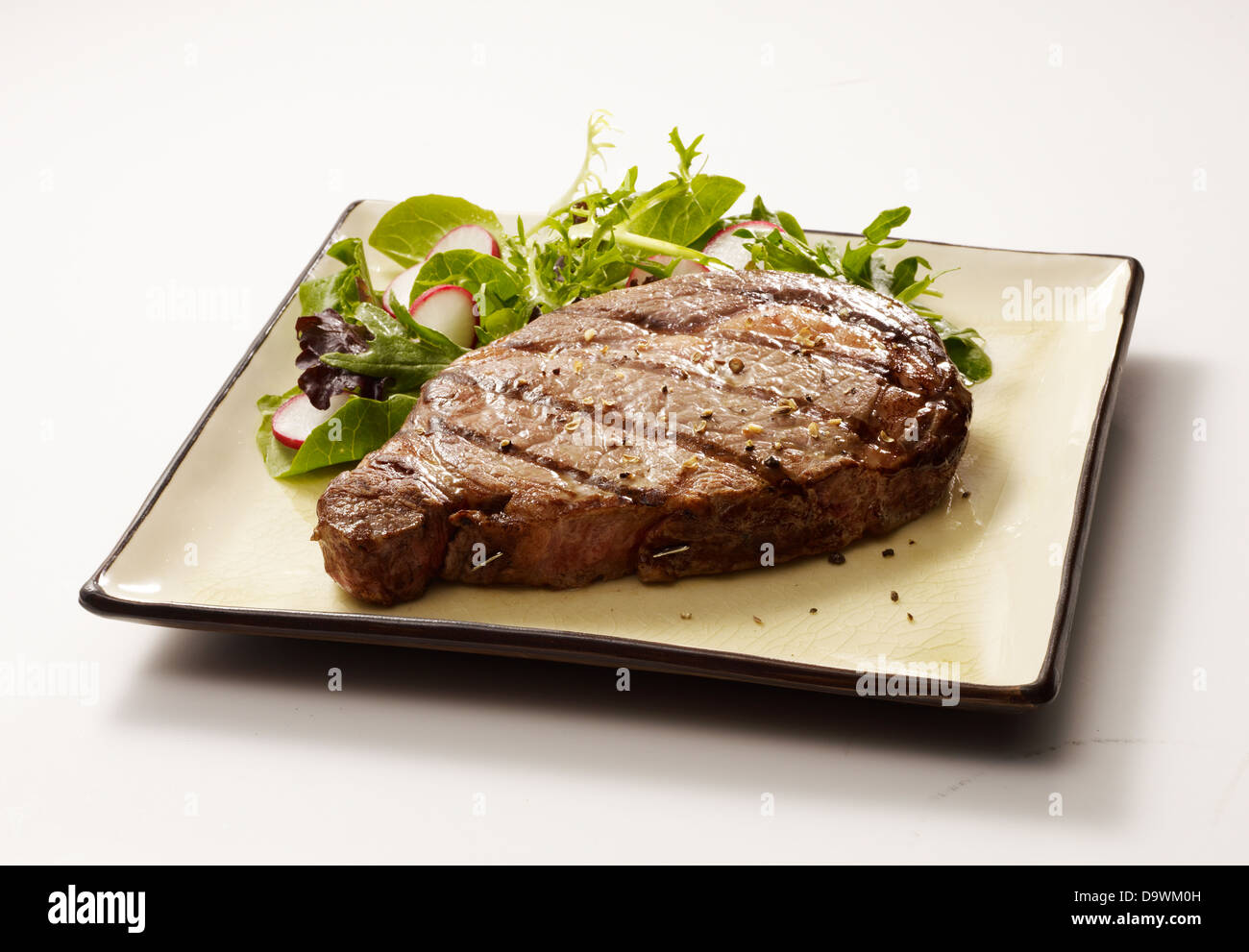 prepared rib eye Stock Photo - Alamy