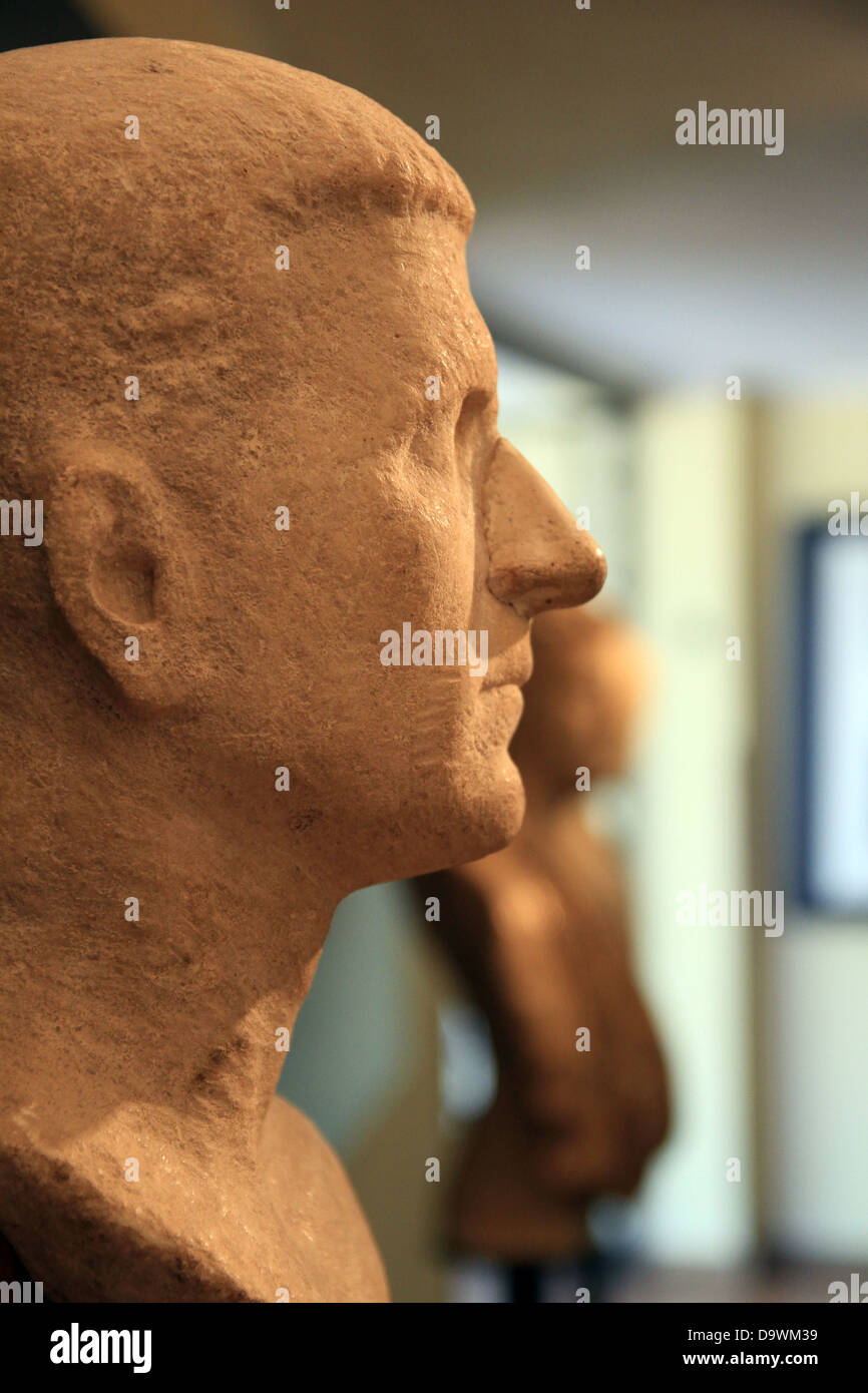 Artifacts on display in the Regional Archaeological Museum “Pietro ...