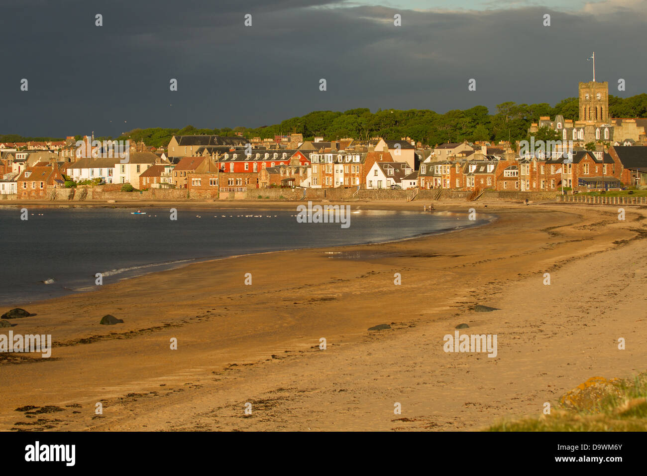 North Berwick sunset, Scotland Stock Photo - Alamy