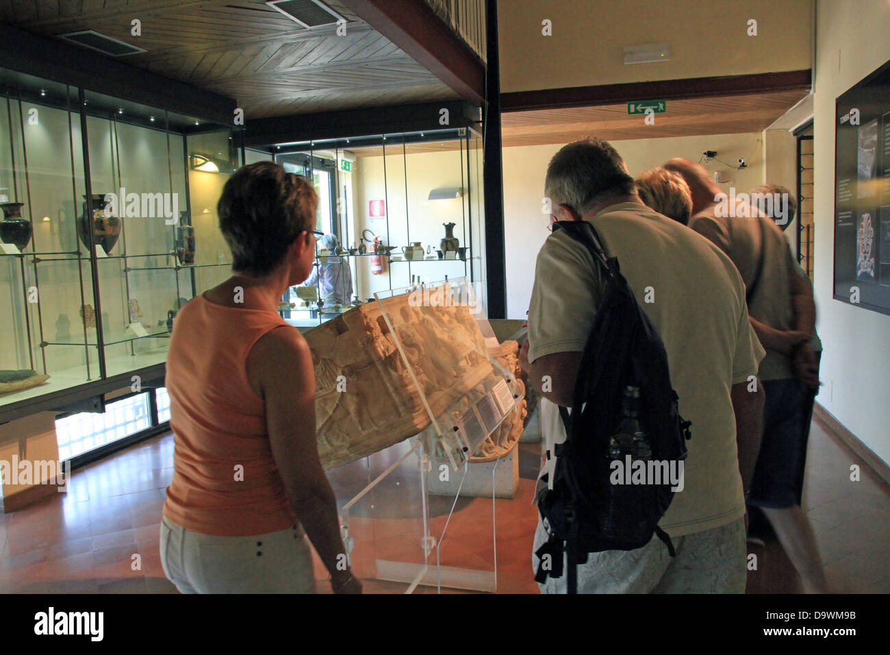 Artifacts In The Archaeological Regional Museum In Agrigento High ...