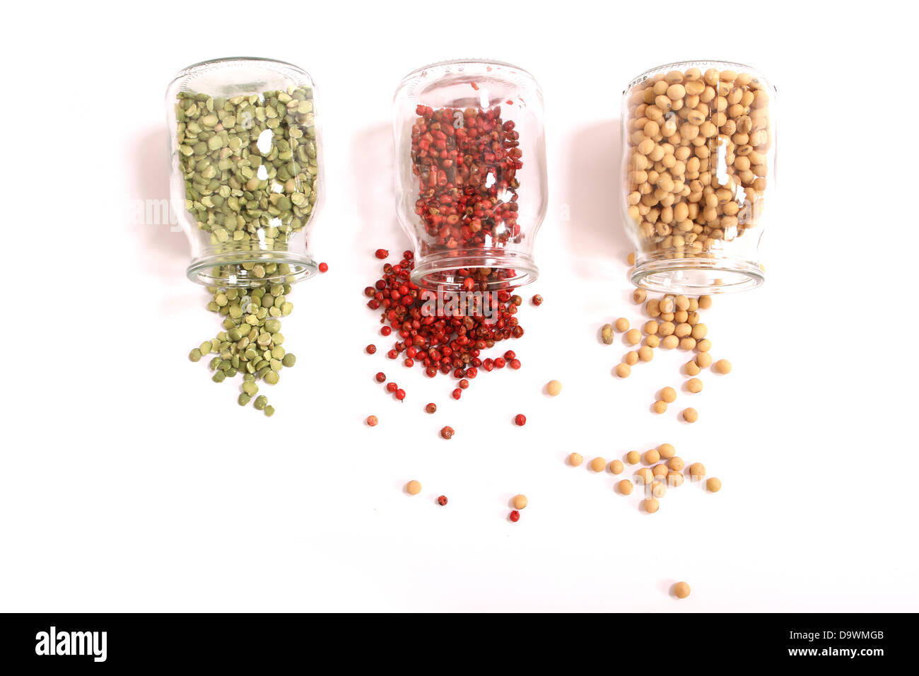 Variety of spices in a glass pot Stock Photo - Alamy