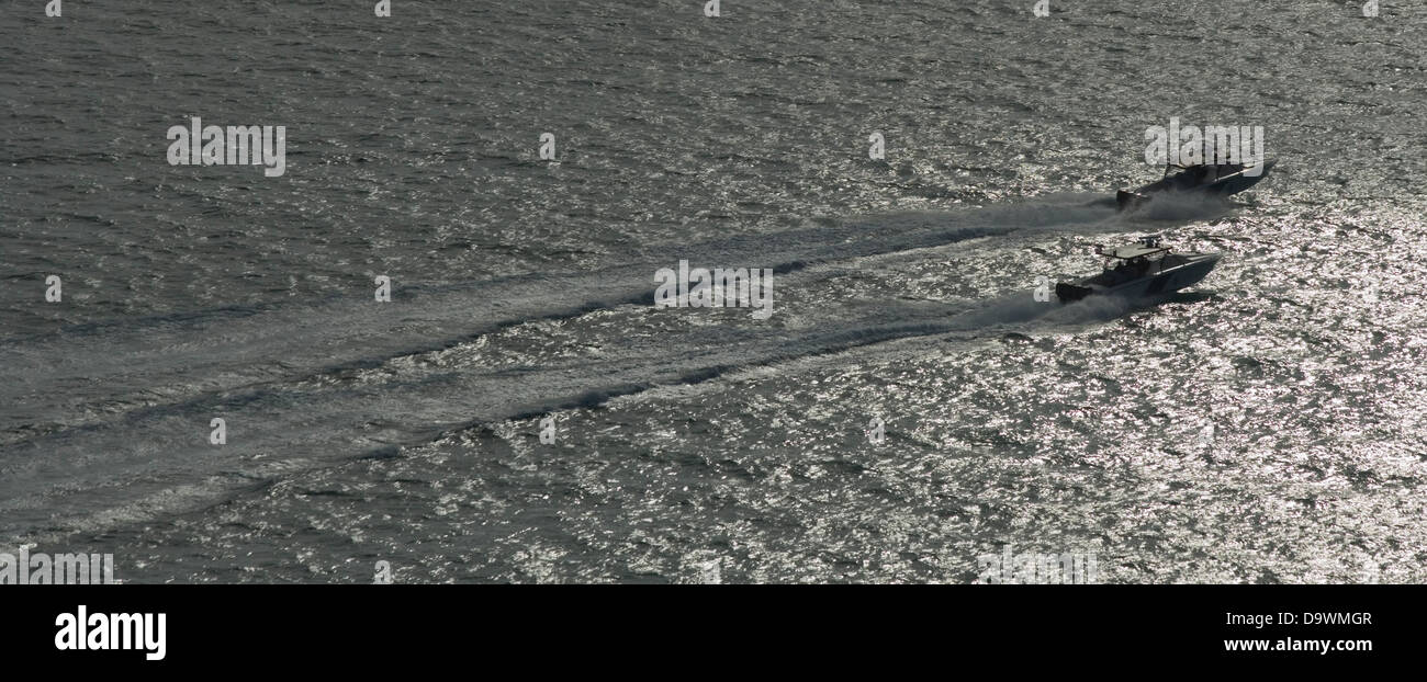 This image shows a U.S. Customs and Border Protection (CBP) patrol ...