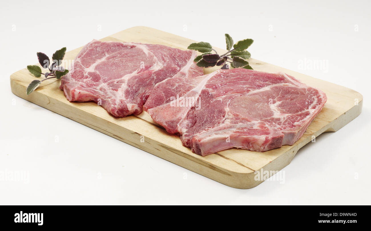 pork blade raw Stock Photo - Alamy