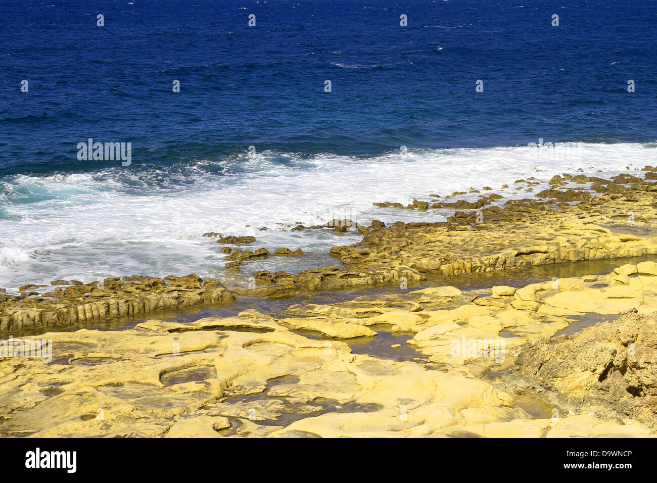 Blue salt stone beach hi-res stock photography and images - Alamy