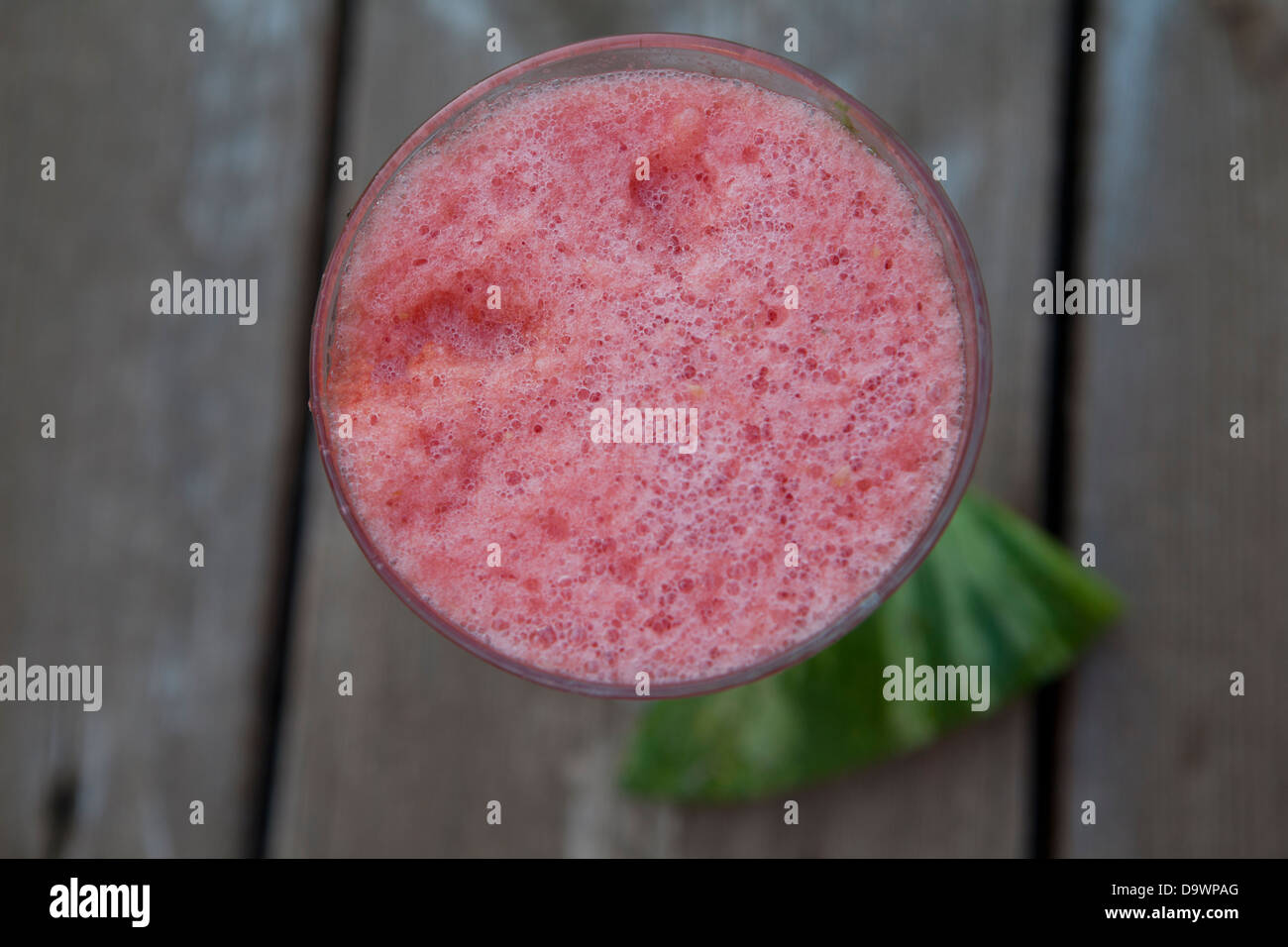 Fruit smoothie above hi-res stock photography and images - Alamy