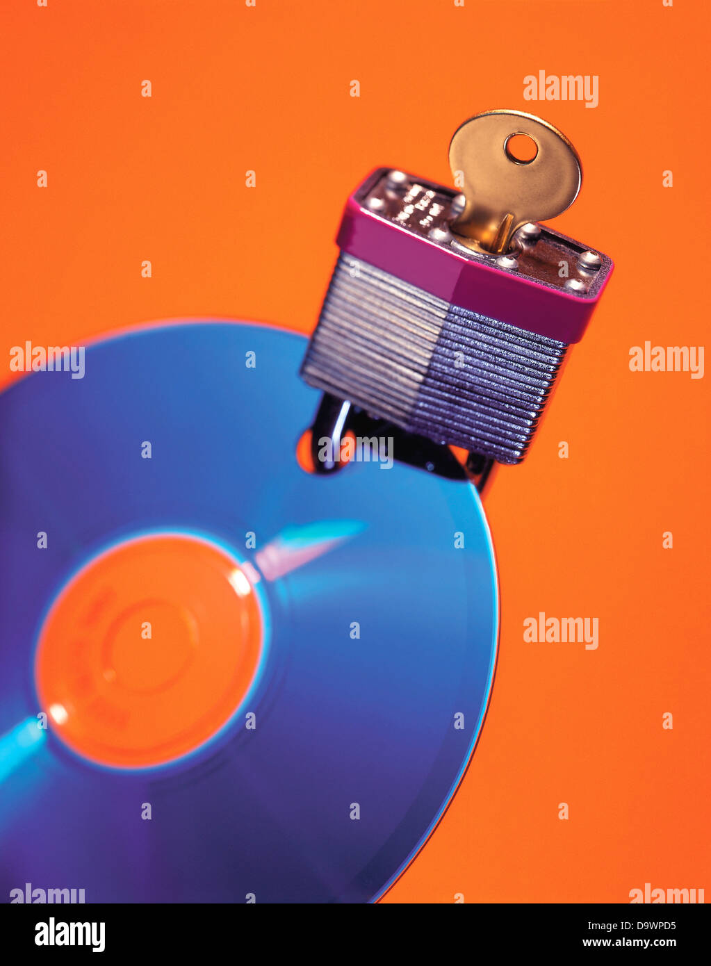 Cd lock hi-res stock photography and images - Alamy