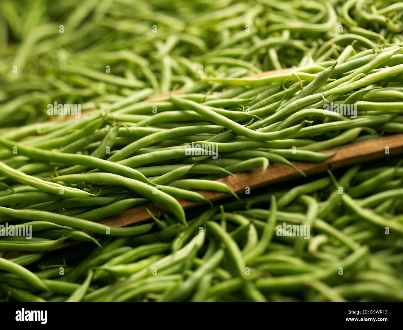 green beans stand Stock Photo - Alamy