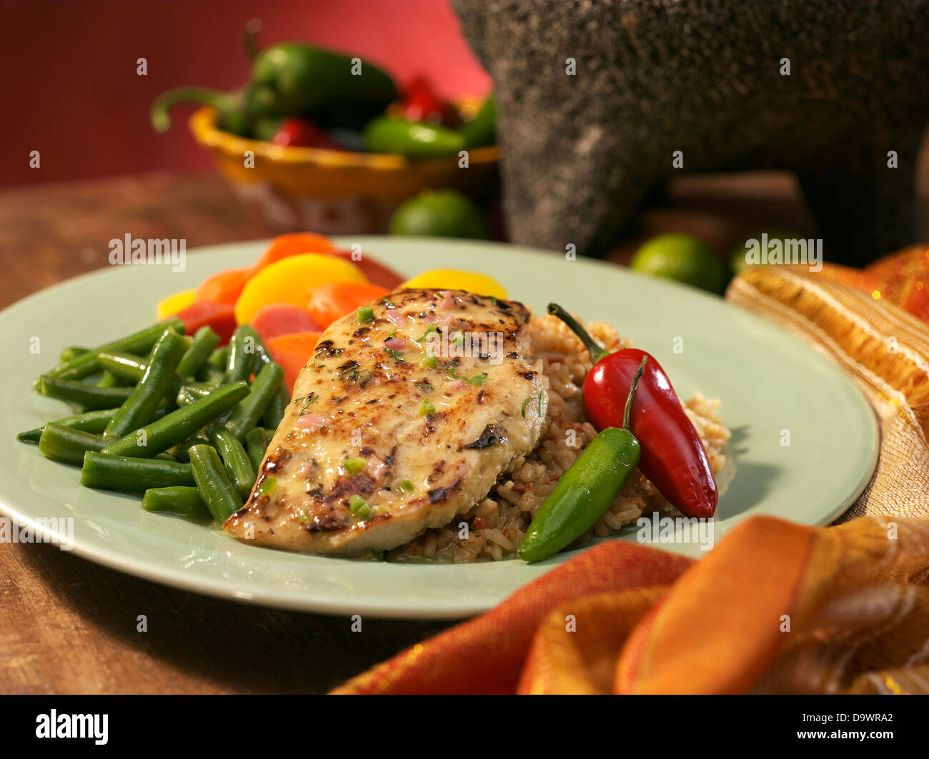 Mexican entree hi-res stock photography and images - Alamy