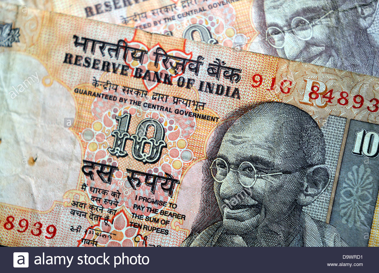10 Rupee Note Stock Photos & 10 Rupee Note Stock Images - Alamy