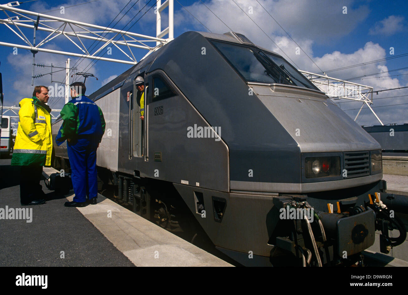 Eurostar train locomotive hi-res stock photography and images - Alamy