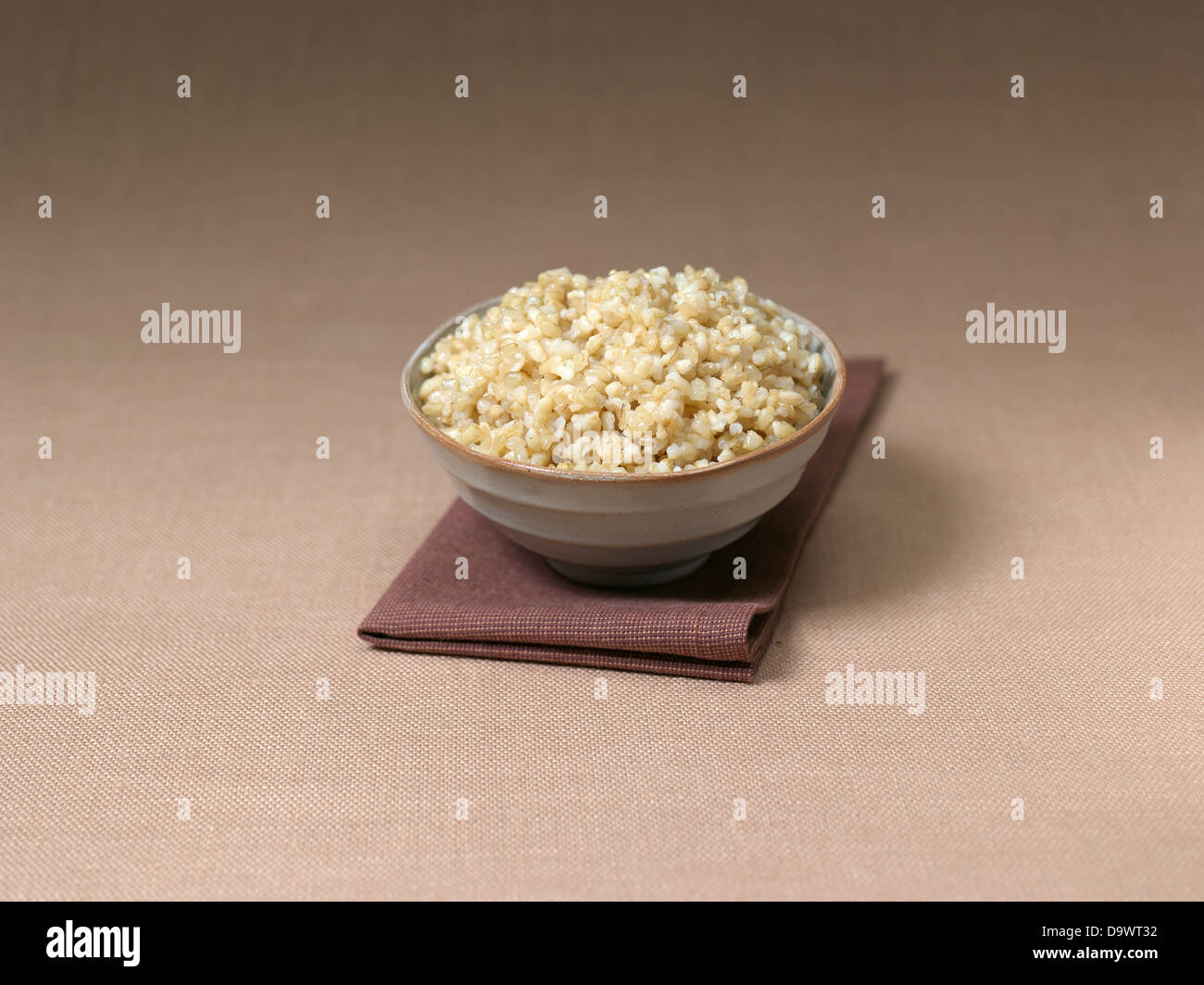brown rice bowl Stock Photo - Alamy