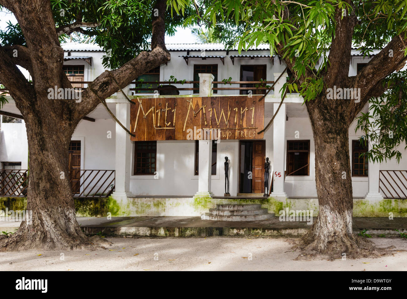 Africa, Morocco, Ibo Island. Two Trees hotel in Quirmbas National Park ...