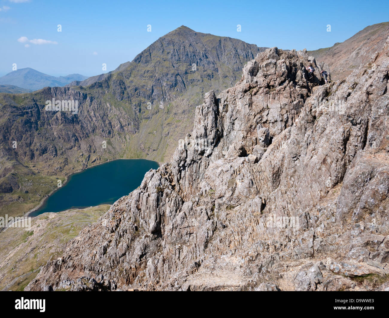 Crib goch pinnacles hi-res stock photography and images - Alamy